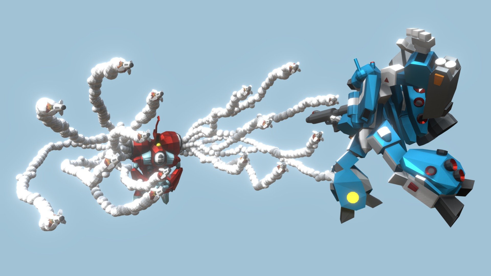 SD Macross Max Vs Miriya - Download Free 3D model by tipatat [c37ada3 ...