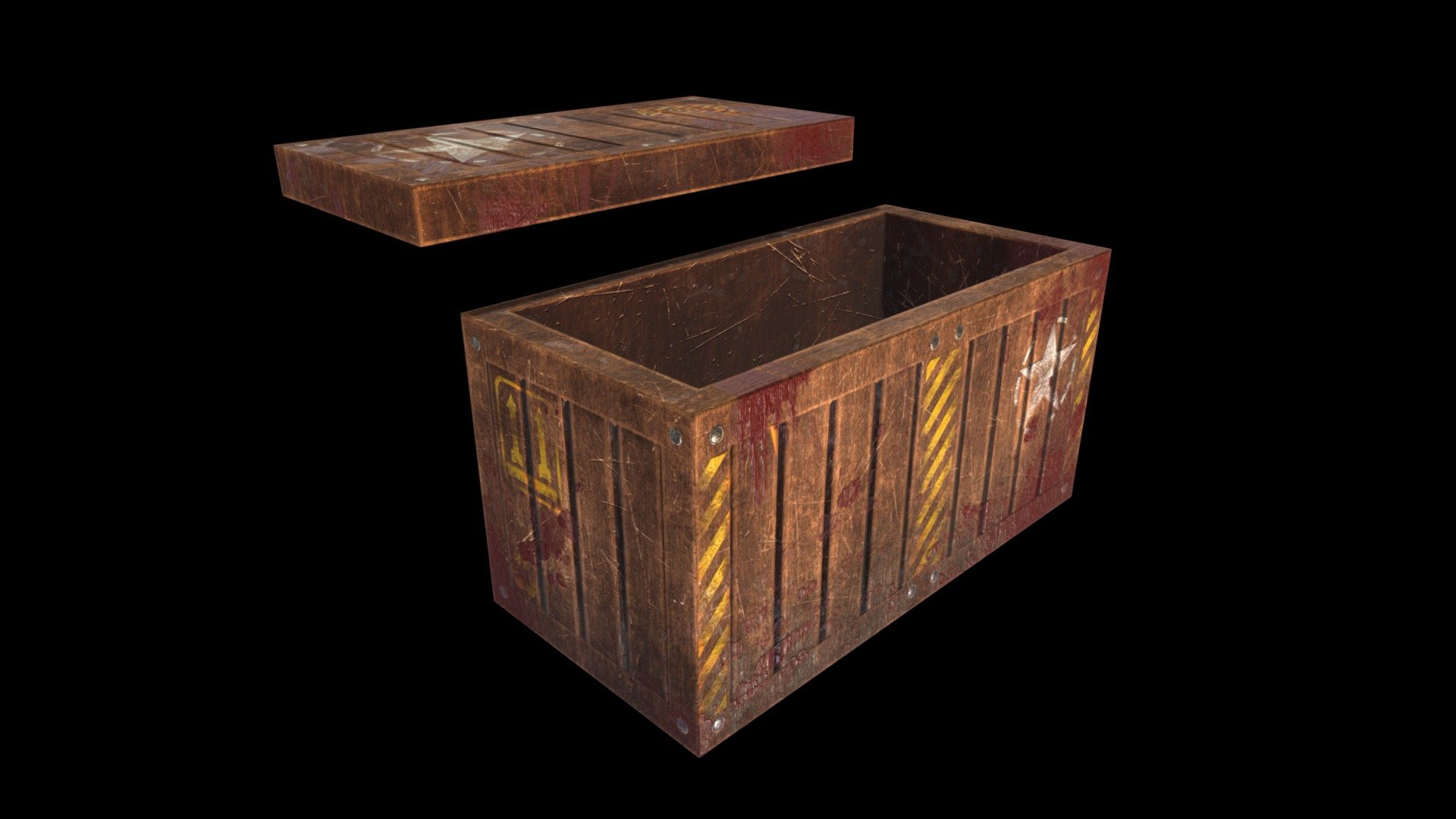 MILITARY BOX - Download Free 3D model by AdrianneEscatel [c37aef7 ...