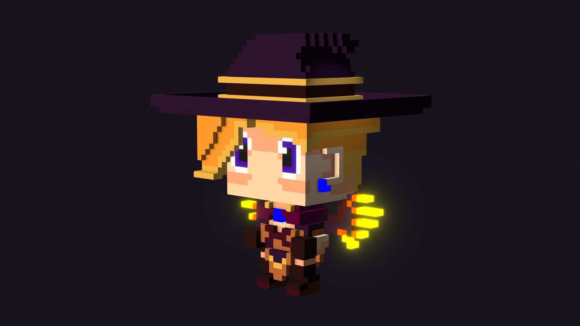 Witch Mercy (Overwatch) - 3D model by j8chi [c37b511] - Sketchfab