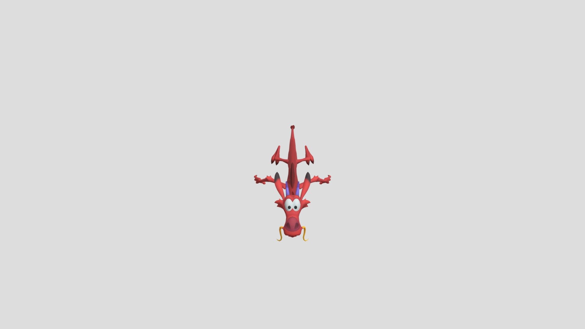 Mushu - Download Free 3D model by anderlenolan [c37cfe7] - Sketchfab