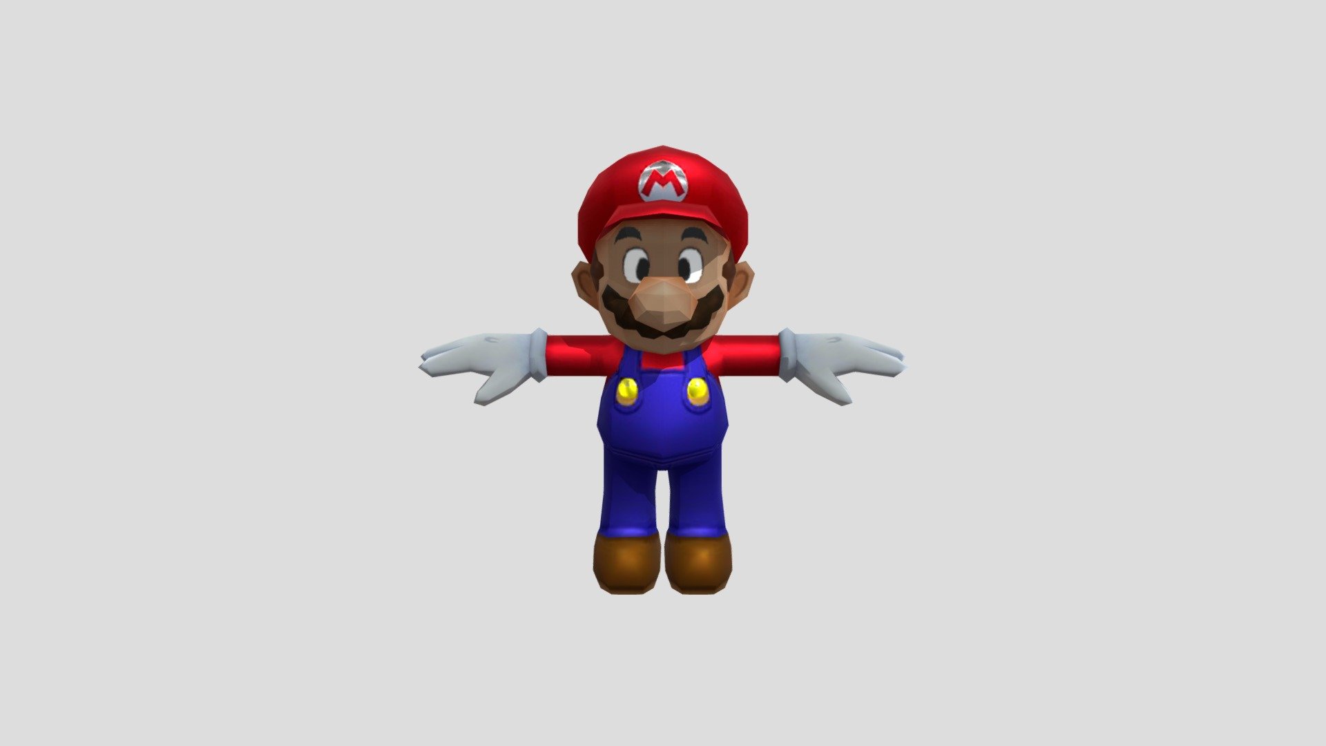 MARIO - Download Free 3D model by THEREALBIGGRAFIS [c37d900] - Sketchfab