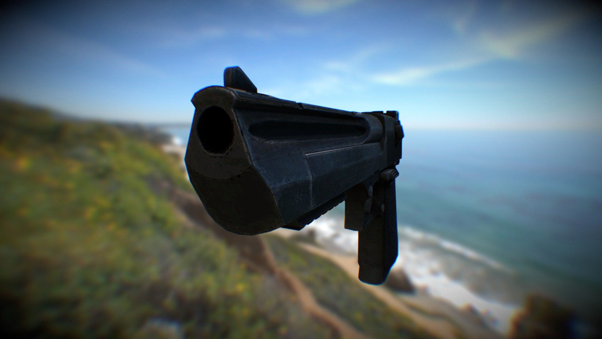 Deagle (BF 4) - 3D model by vovih [c37e303] - Sketchfab
