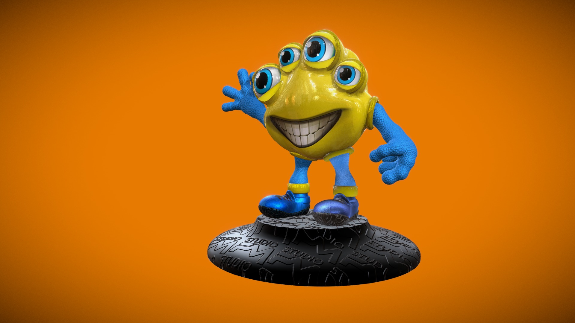 MONSTER STUDIO FM 1 - 3D model by studiofm [c37e5c8] - Sketchfab
