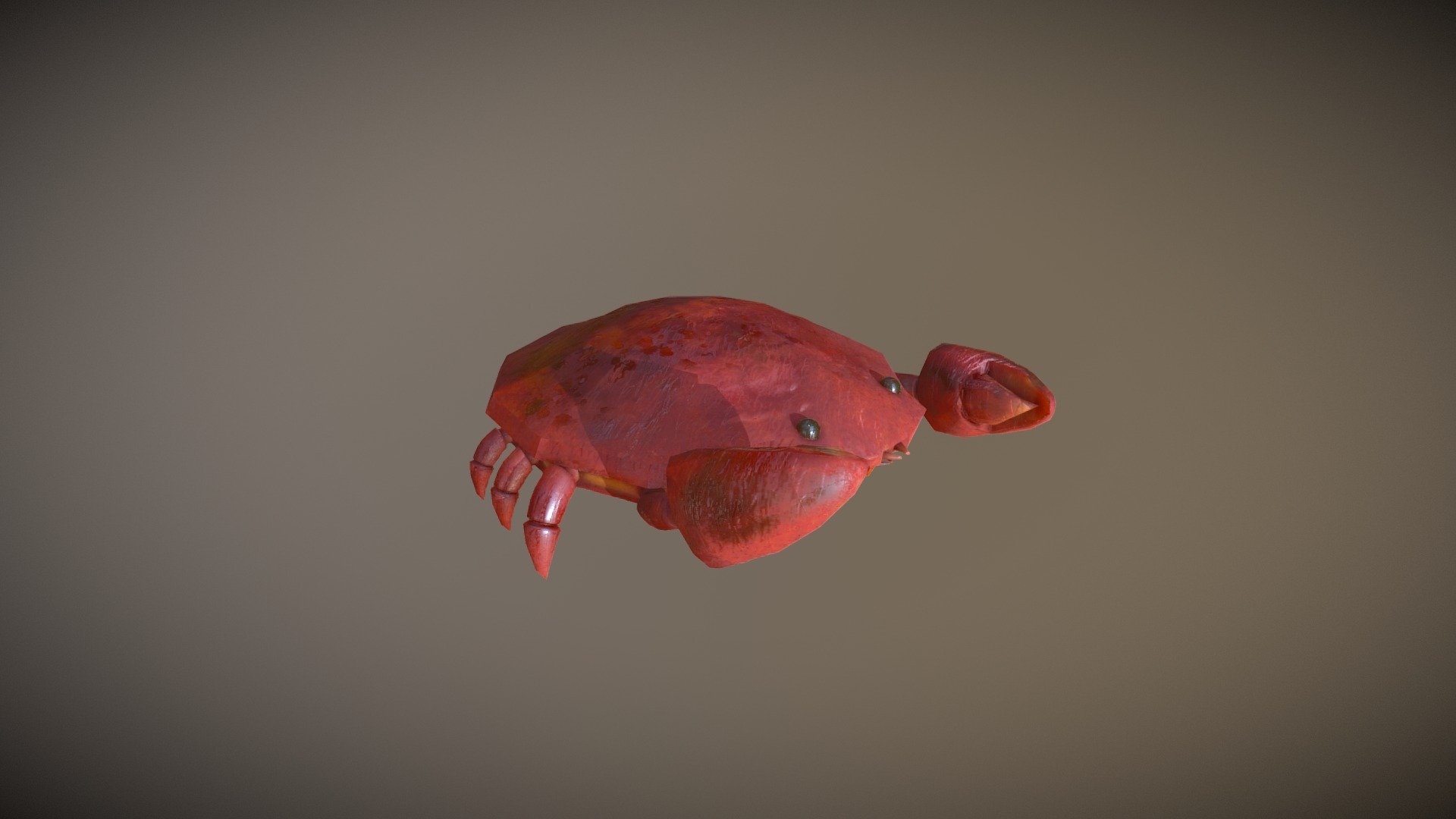 Crab - 3D model by sashapavlova [c37e89b] - Sketchfab