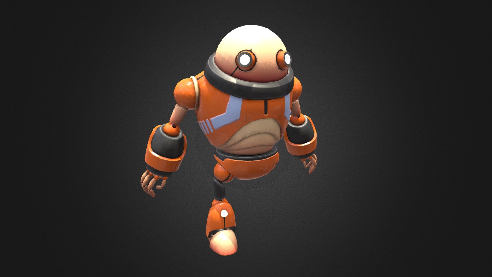 Tobor the robot - 3D model by JonatanB [c37fb3b] - Sketchfab
