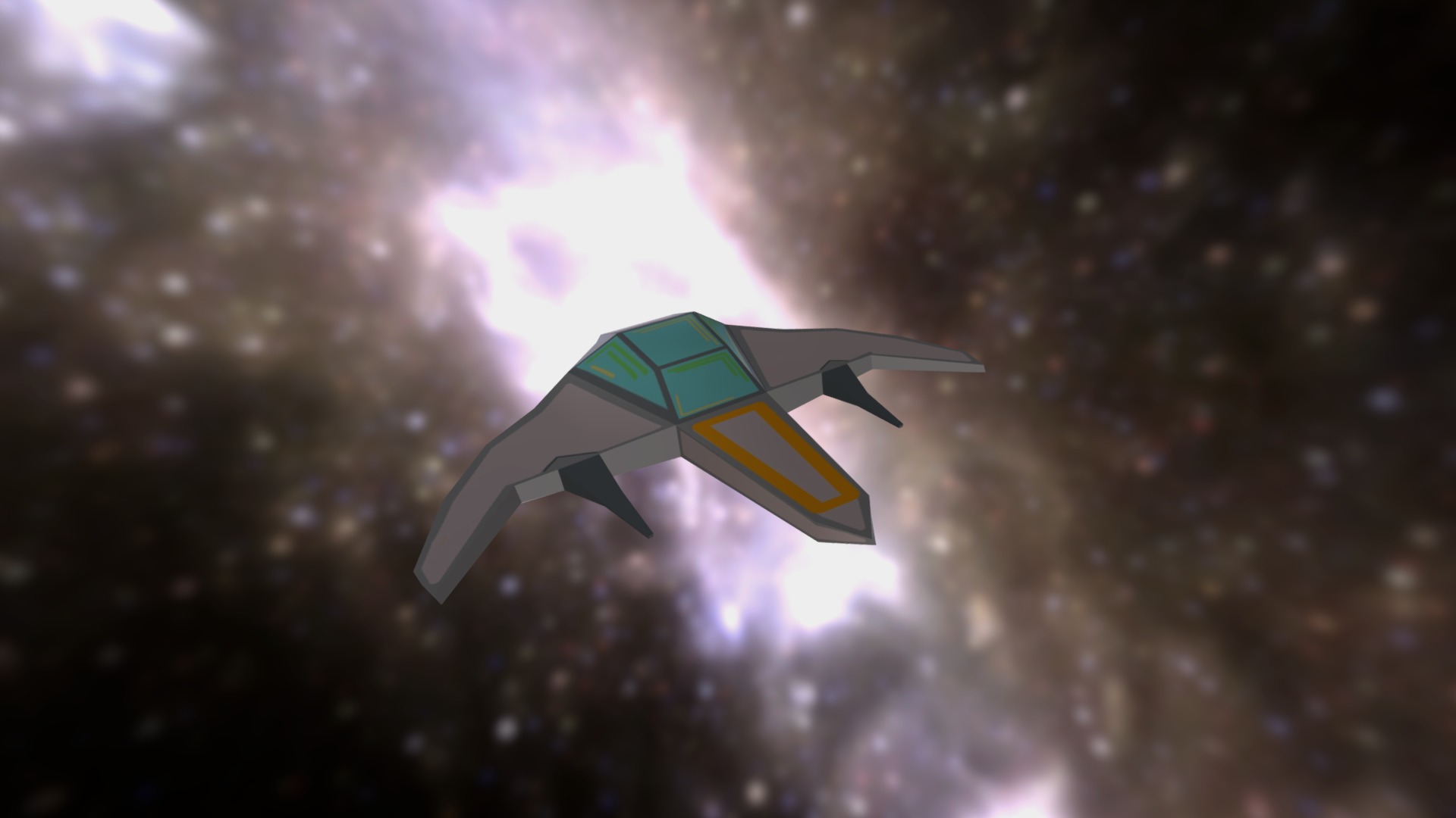 Low poly Spaceship - 3D model by Davide Chiarenza (@IlTurco) [c38040d ...