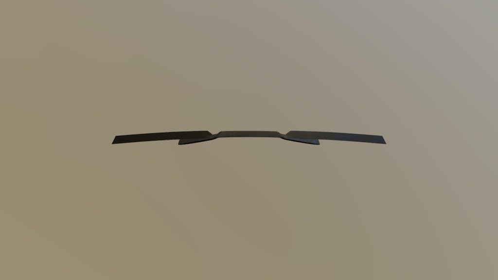 Spoiler 1 - 3D model by carlsweatpants [c382812] - Sketchfab