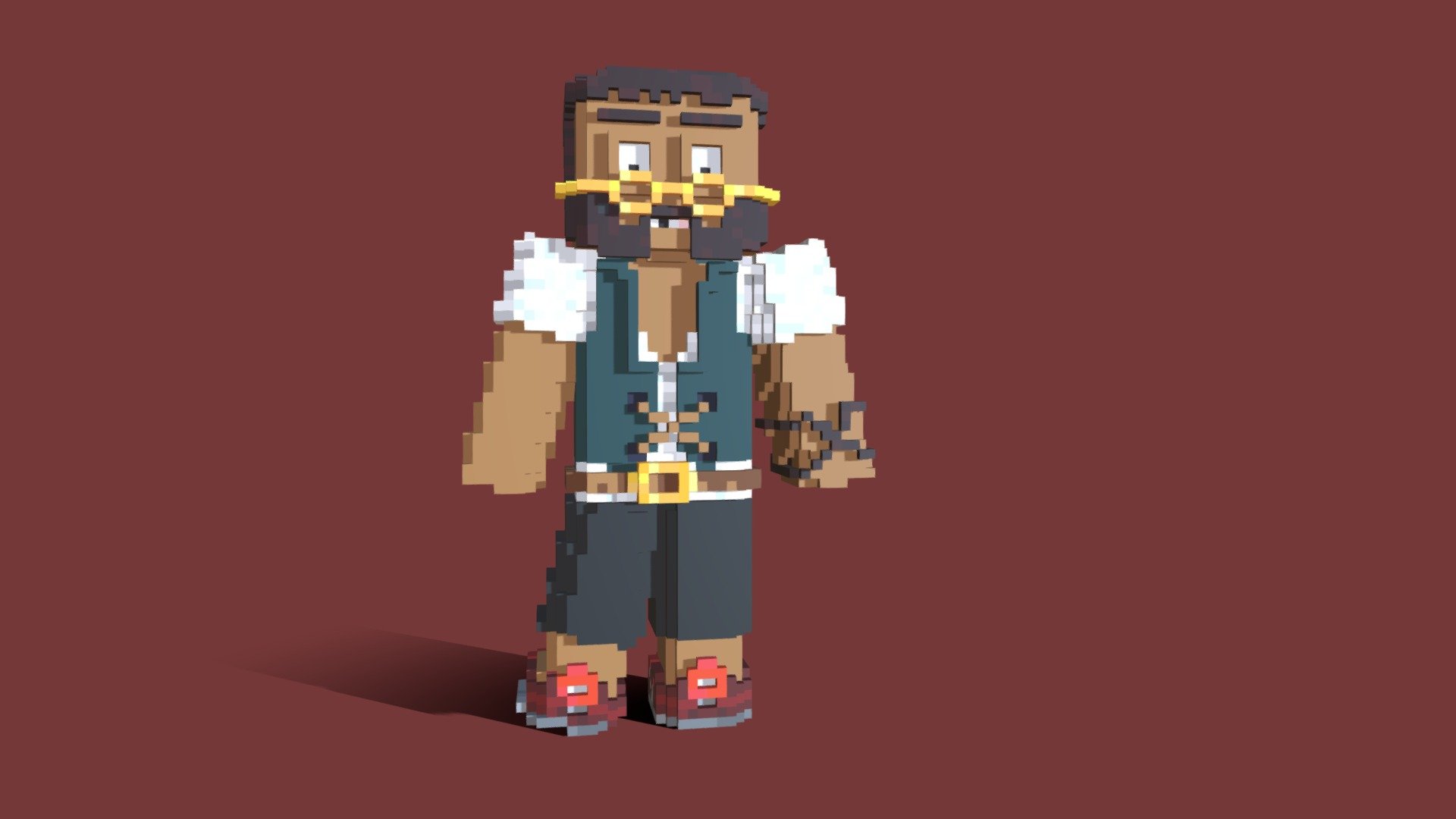 NPC Shopkeeper - 3D model by dragnoz [c382ccf] - Sketchfab