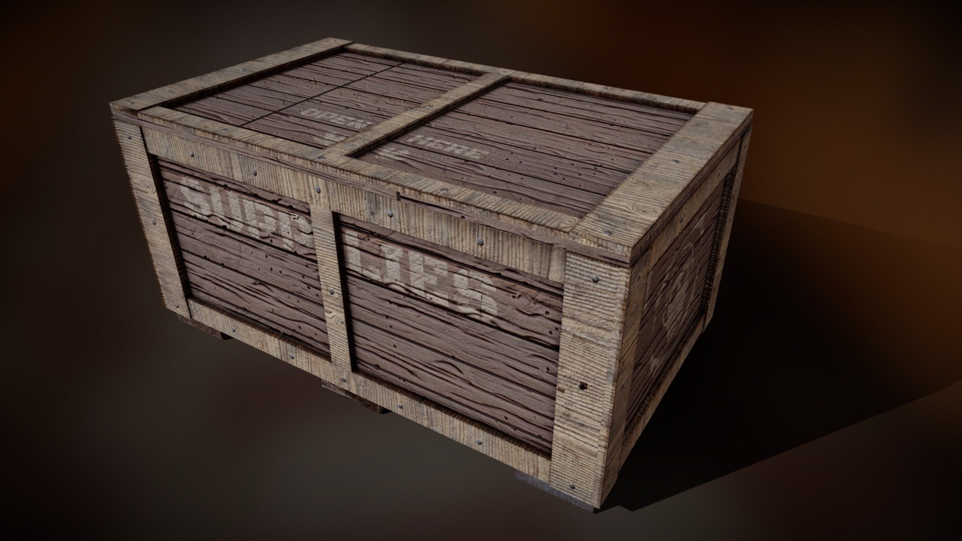 Supply Crate (Open Animation) - Download Free 3D model by Smokahontas ...