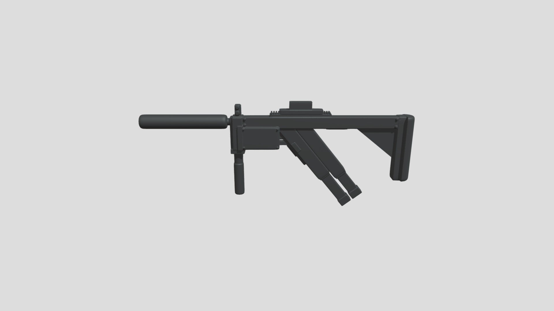 SMG_BLACK - Download Free 3D model by IGrimzy [c3845f5] - Sketchfab