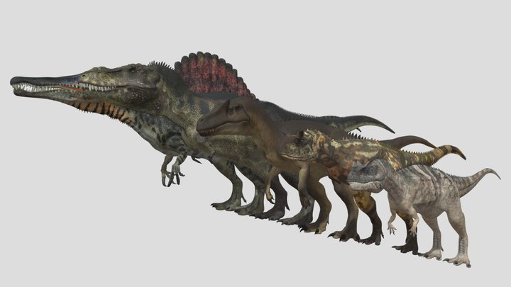 Dinosaurs 3D models - Sketchfab