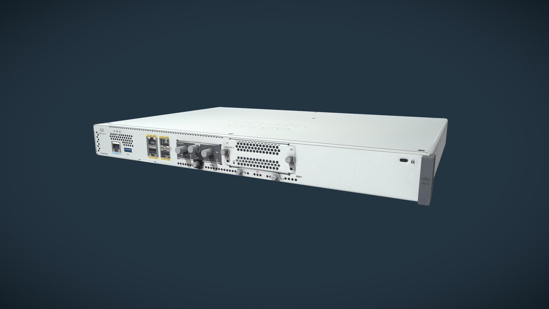 C8200-1N-4T - 3D model by Cisco IBNG media [c3866bc] - Sketchfab