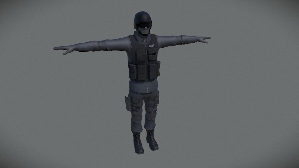 Swat - 3D model by sersocg [c386f8f] - Sketchfab