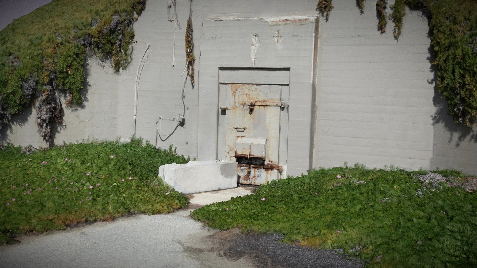 Fort Ord Ammo Bunker Facade - 3D model by Abby Crawford (@abby ...