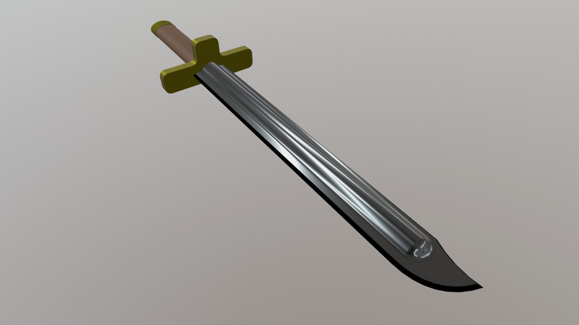 Langes Messer - Download Free 3D model by Fierro (@FierroSoftcombat ...