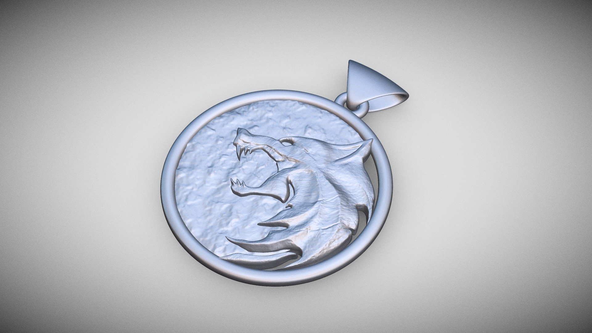 Witcher Medallion - Download Free 3D model by willc3d [c38b620] - Sketchfab
