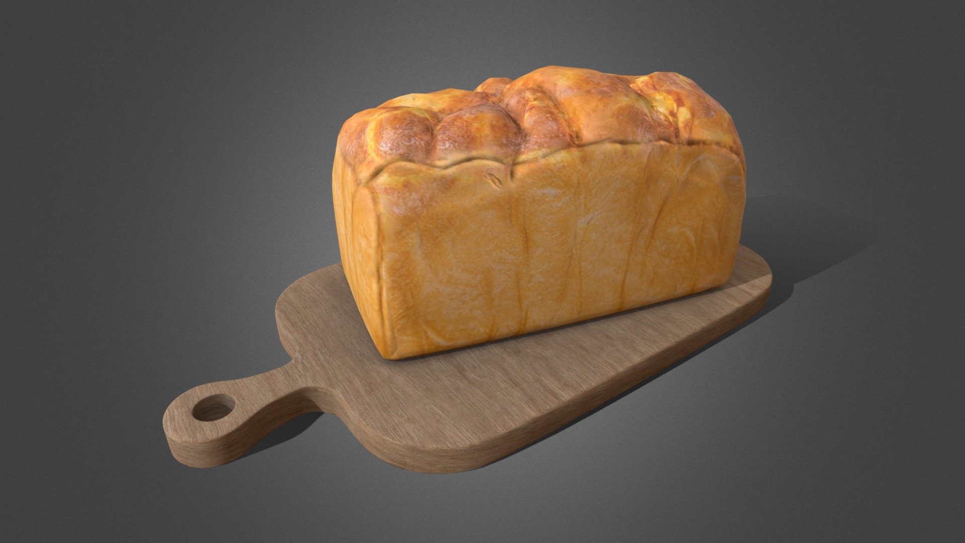 Bread - Download Free 3D model by light_h [c38c2e6] - Sketchfab