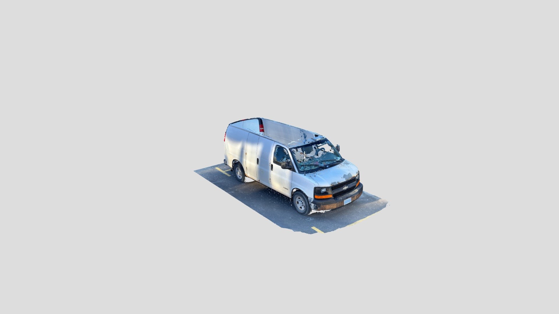 Chevy Work Van - Download Free 3D model by Recon-3D [c38ccbb] - Sketchfab