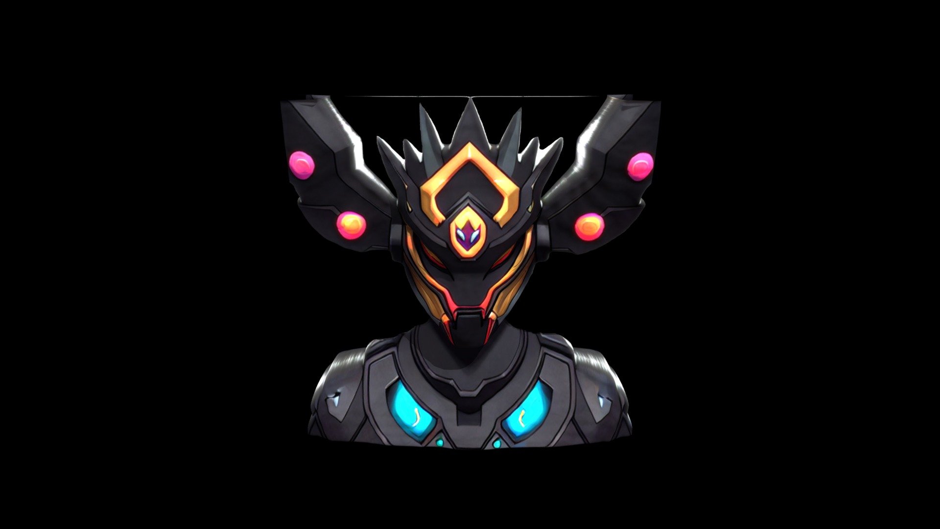 Helmet Mask Robot Cartoon 339 - Download Free 3D model by klrxyz ...