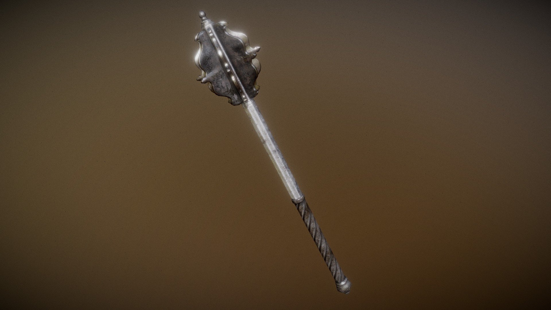 Medieval / Renaissance Mace - 3D model by RSArts [c38d0d2] - Sketchfab