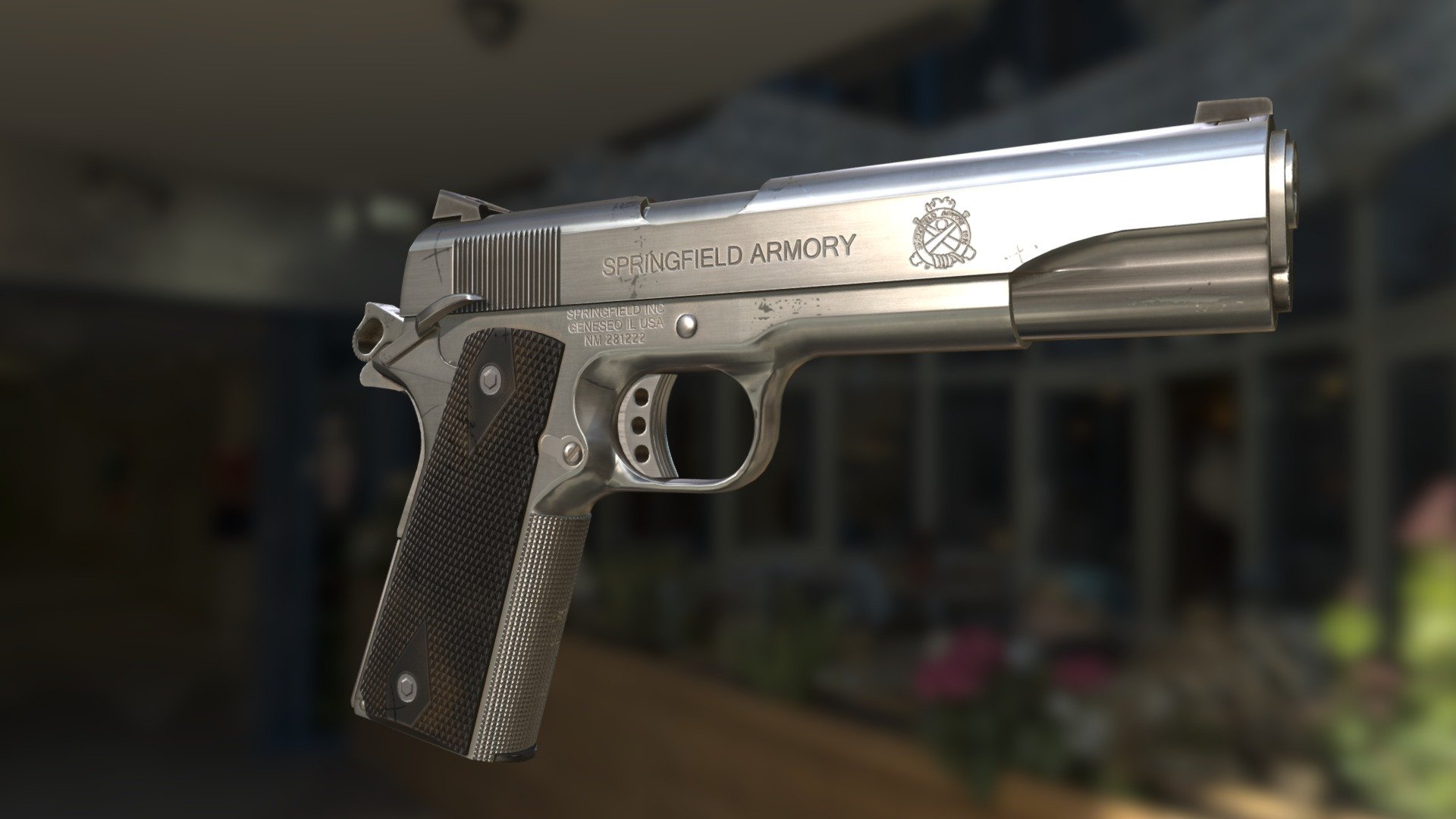 M1911_functionalityAnimation - Buy Royalty Free 3D model by ...