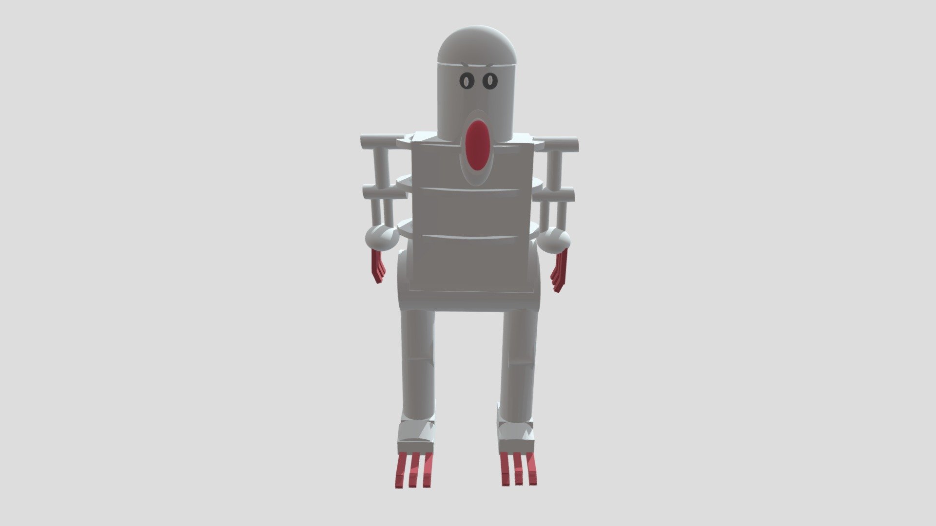 The Rake Classic - Download Free 3D model by Wolf The Artist (@Wolf_The ...