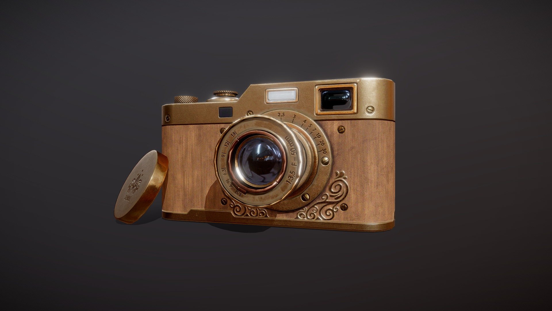 Retro Vintage Camera - Buy Royalty Free 3D model by Experience Lab Art ...