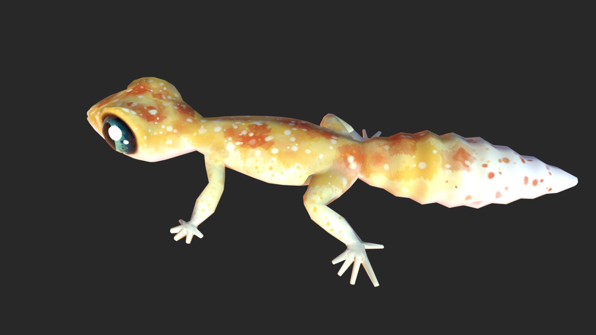 Gecko - 3D model by jelly_gecko [c38f3c1] - Sketchfab