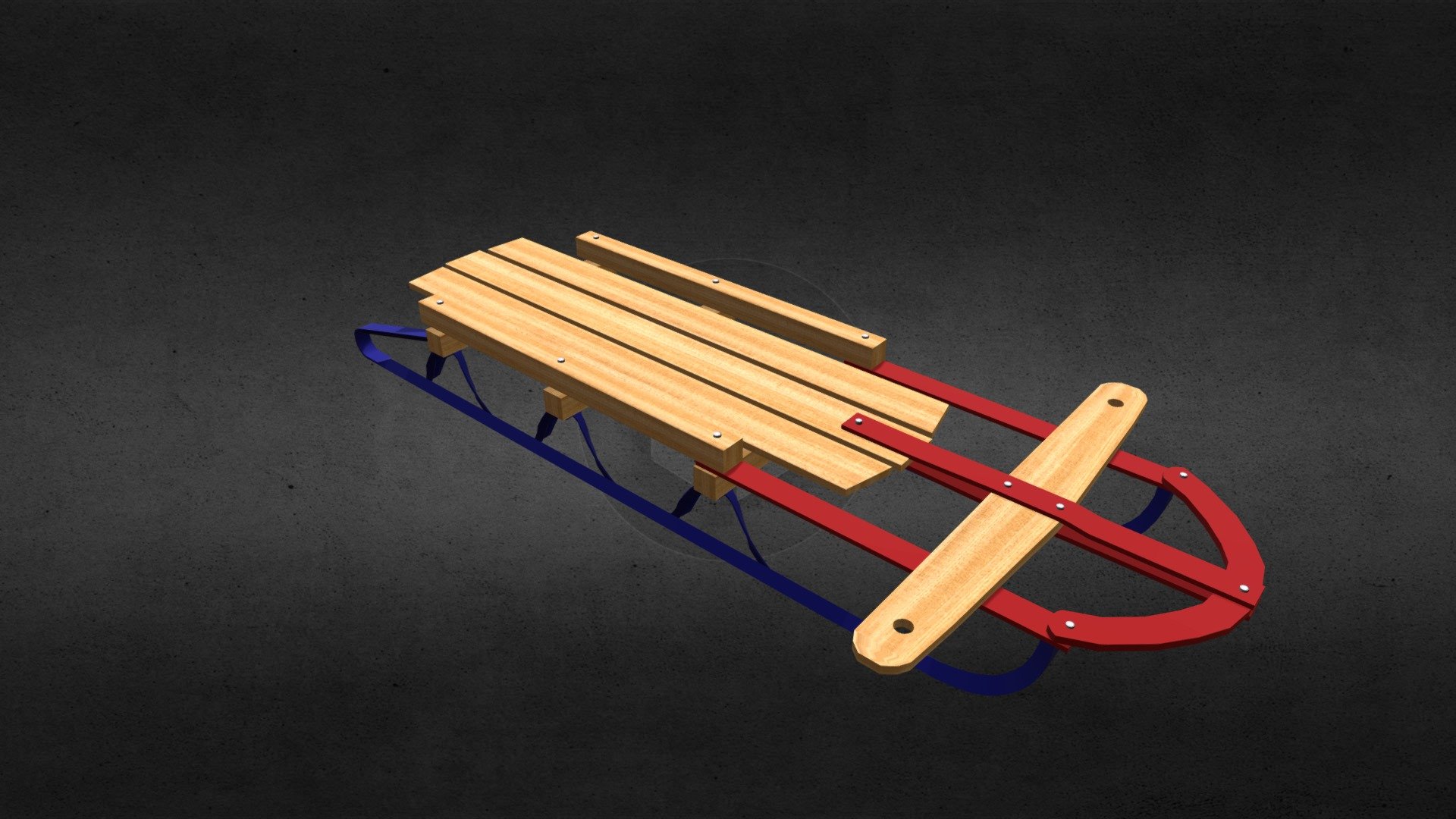 Sled - Buy Royalty Free 3D model by Chad Brocker (@cbrocker) [c3901a9 ...