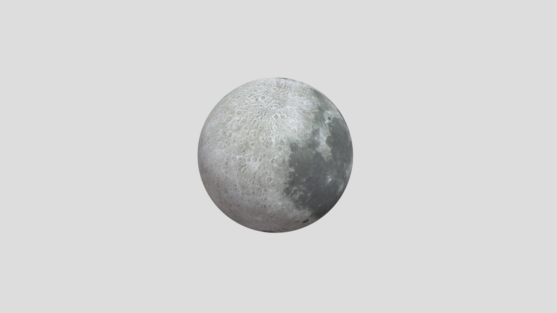 Moon - 3D model by Ziprian [c390a78] - Sketchfab