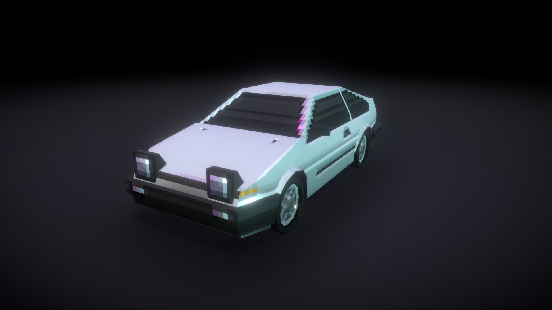 Pixel Toyota Corolla e80 - Download Free 3D model by Jpegger [c393465 ...