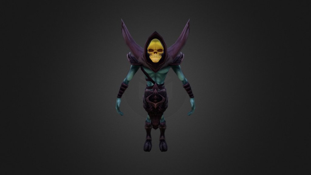 Skeletor - 3D model by alabamakiller [c39358e] - Sketchfab