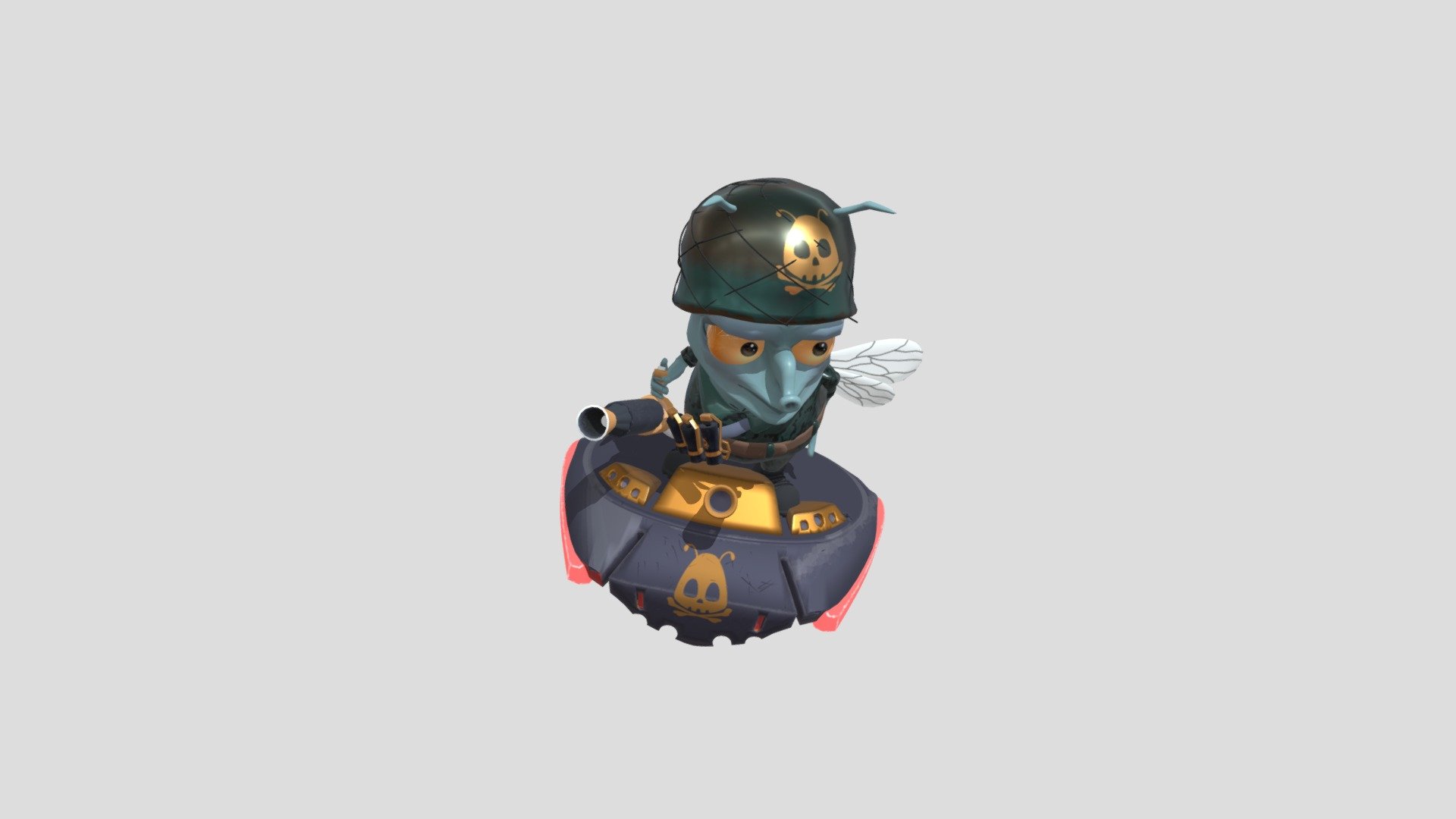Mosca - Download Free 3D model by Felipe Severo (@felipesevero ...