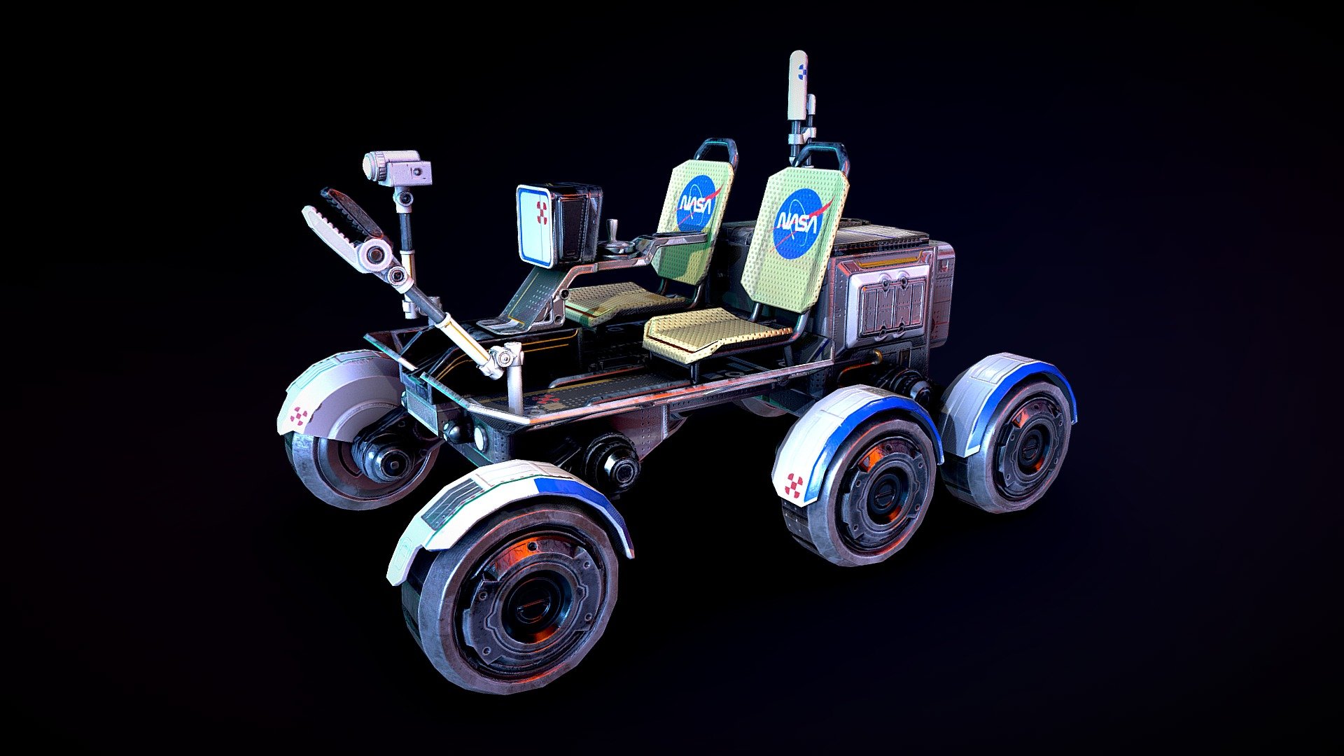 Lunar_Rover - 3D model by Korneev Nikita Kirillovich (@nikitakorneev89 ...