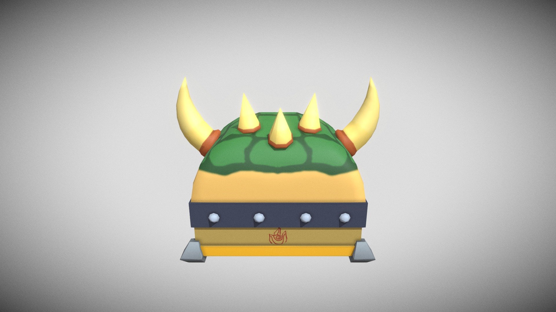 Bowser Treasure Chest - 3D model by preetmann1296 [c396e3d] - Sketchfab