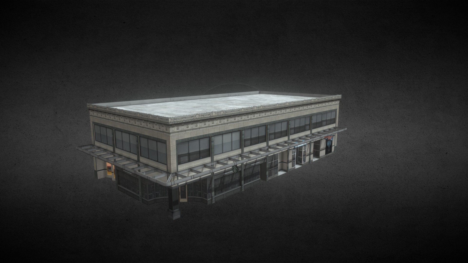 Broderick Building - 3D model by Modocero [c3977be] - Sketchfab