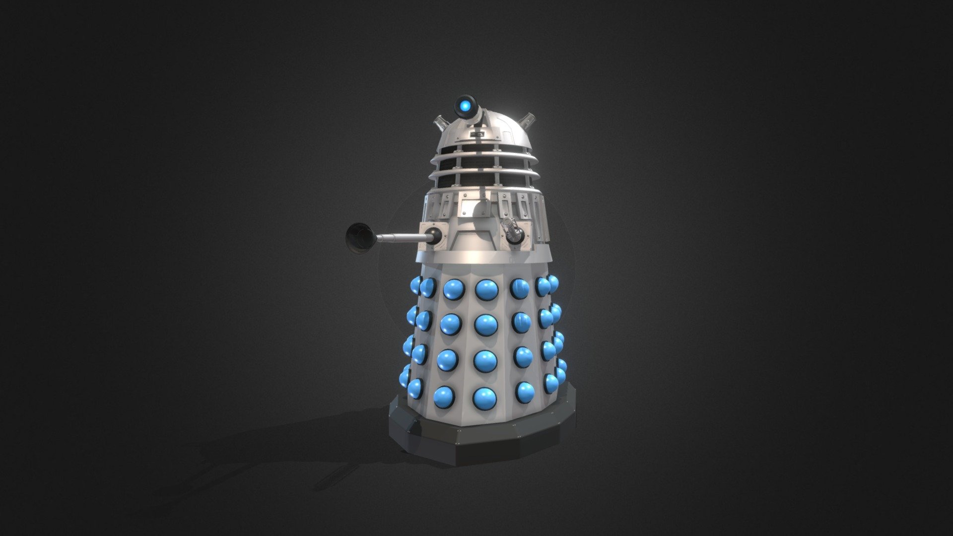 New Series Dalek Silver - 3D model by Chris Clark (@Dalekseth) [c398dd9 ...