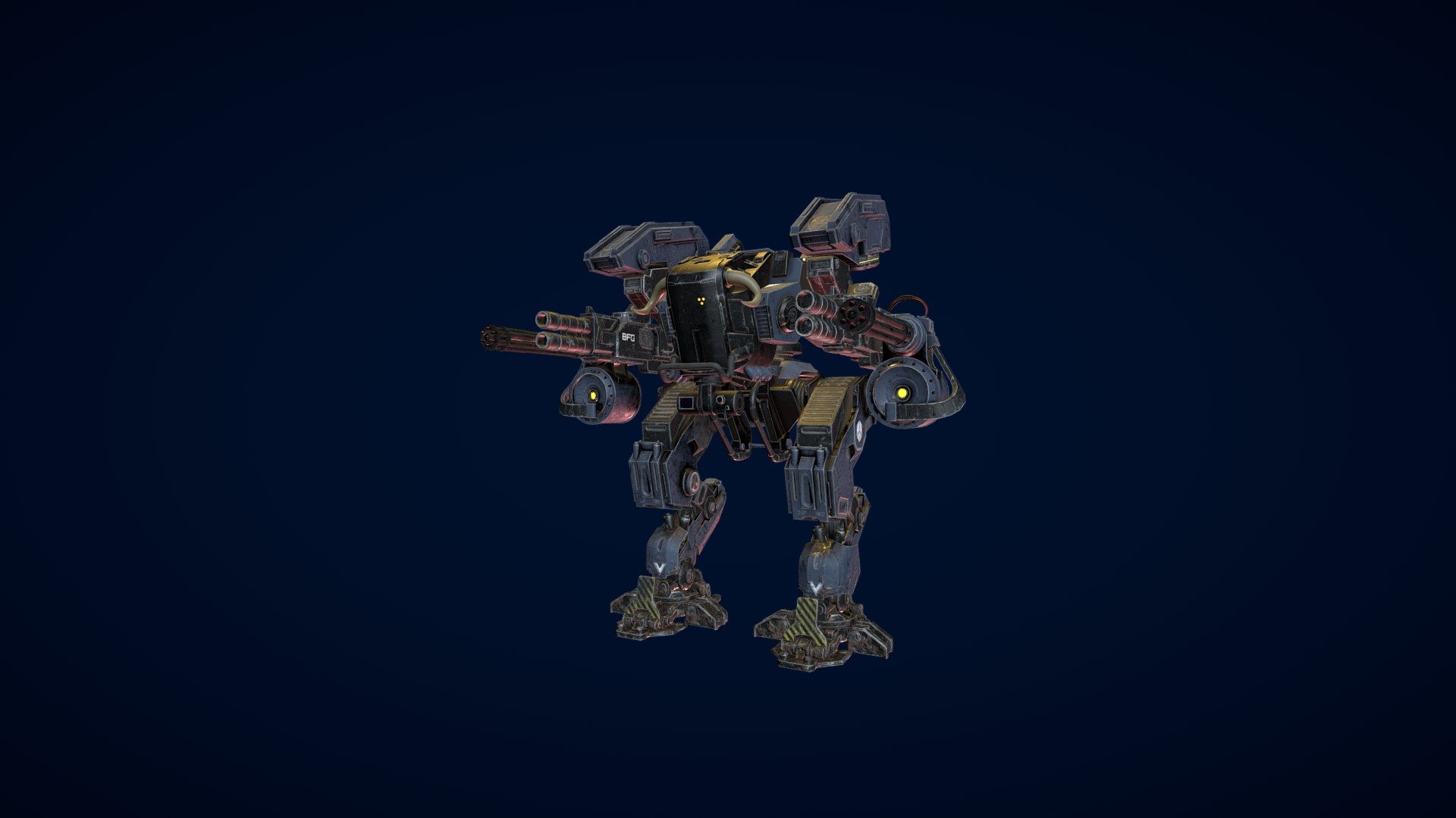 Bull Mech - 3D model by harry.cane1995 [c39b082] - Sketchfab