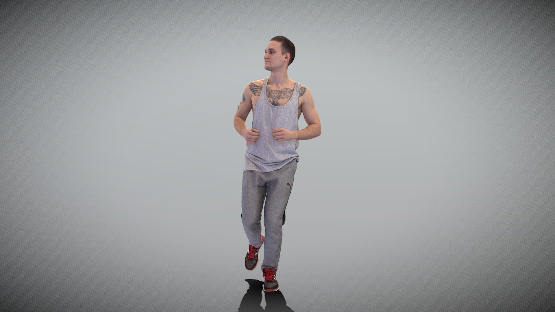 Running young man 388 - Buy Royalty Free 3D model by deep3dstudio ...