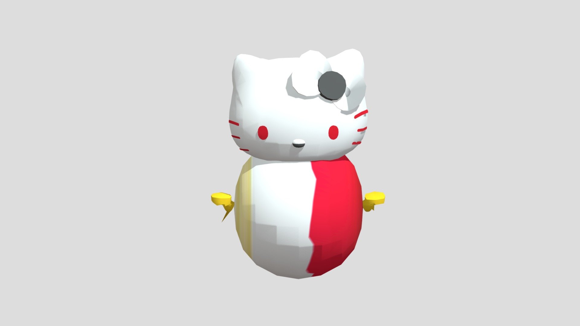 Hello Kitty - Sonic dash - Download Free 3D model by AidanYT55Twt ...