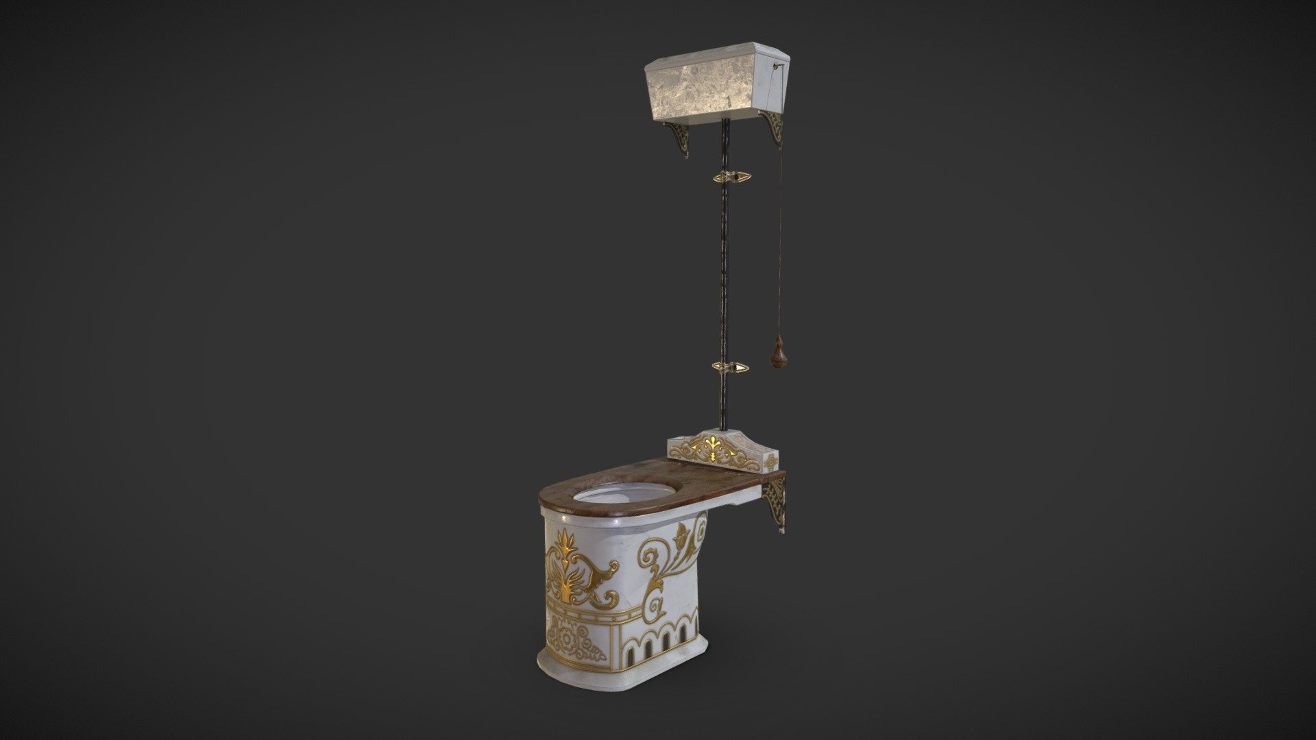 Unitas (Watercloset) - Buy Royalty Free 3D model by Mikhail Kadilnikov ...