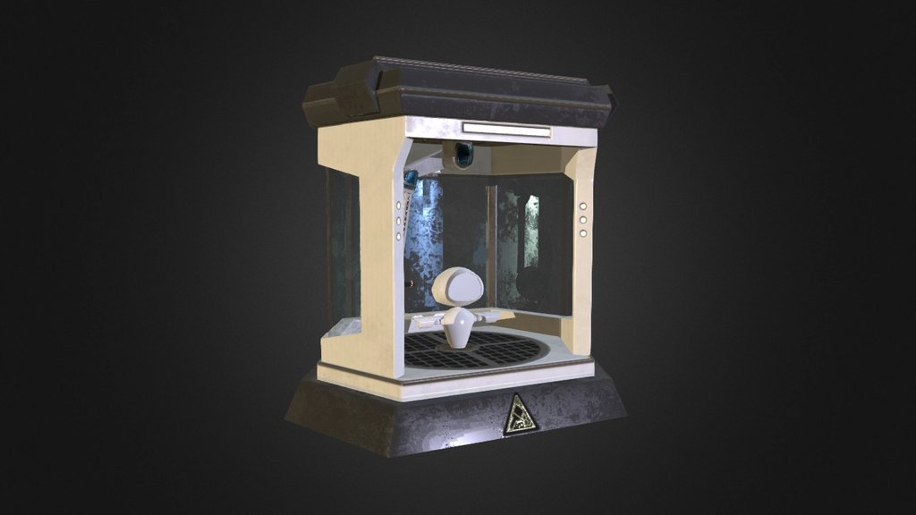 Rob-1E paint booth - 3D model by Jacob Burke (@comatos) [c3a0647 ...