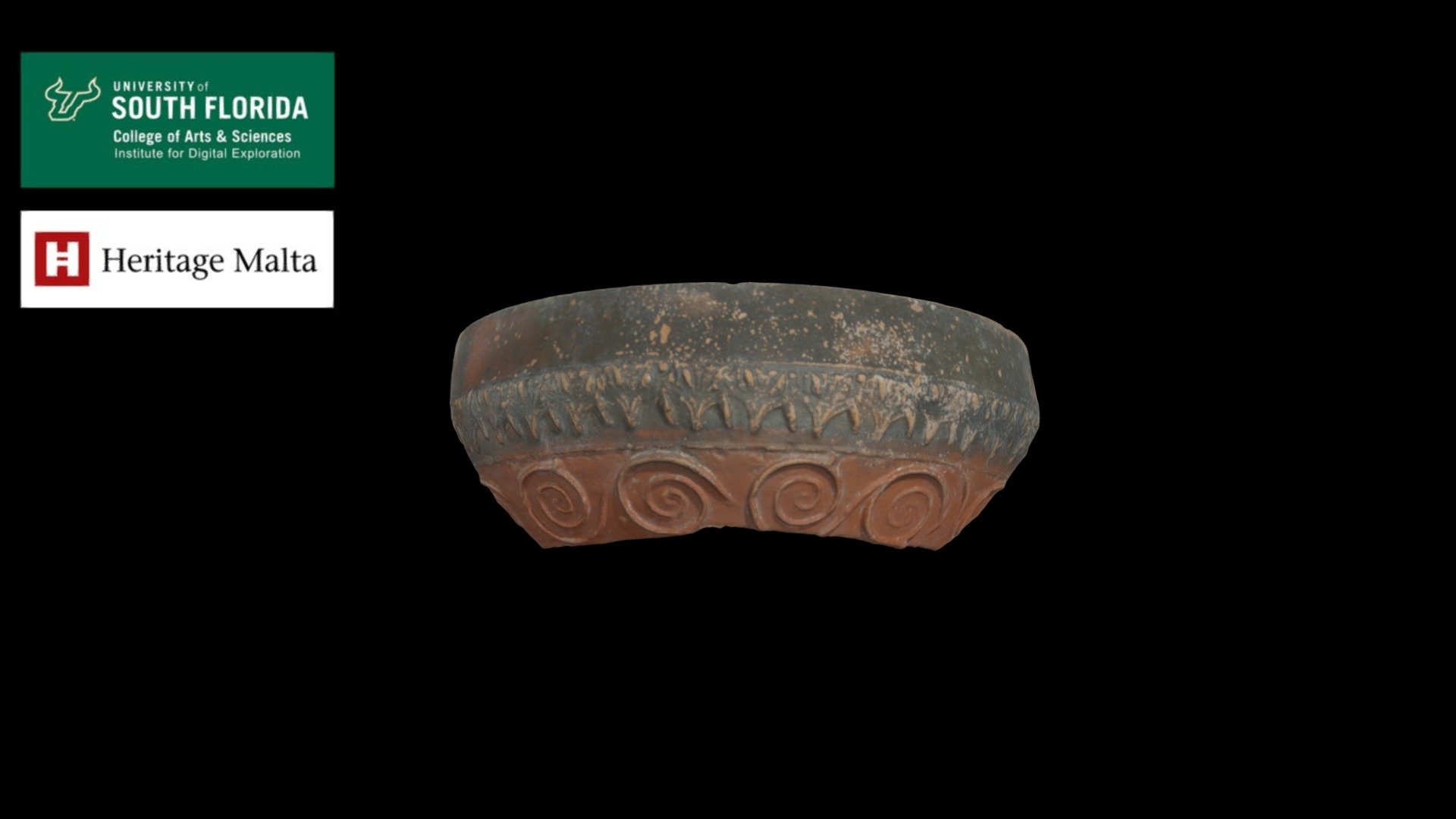 RDR19.018 Fragment of a Megarian bowl - 3D model by USF Institute for ...