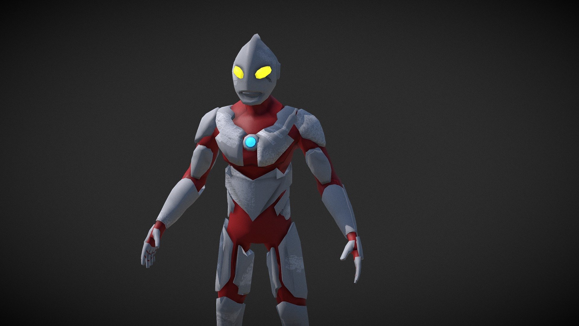 Ultraman - 3D model by M.I.Mustaqim-Strike [c3a2c13] - Sketchfab