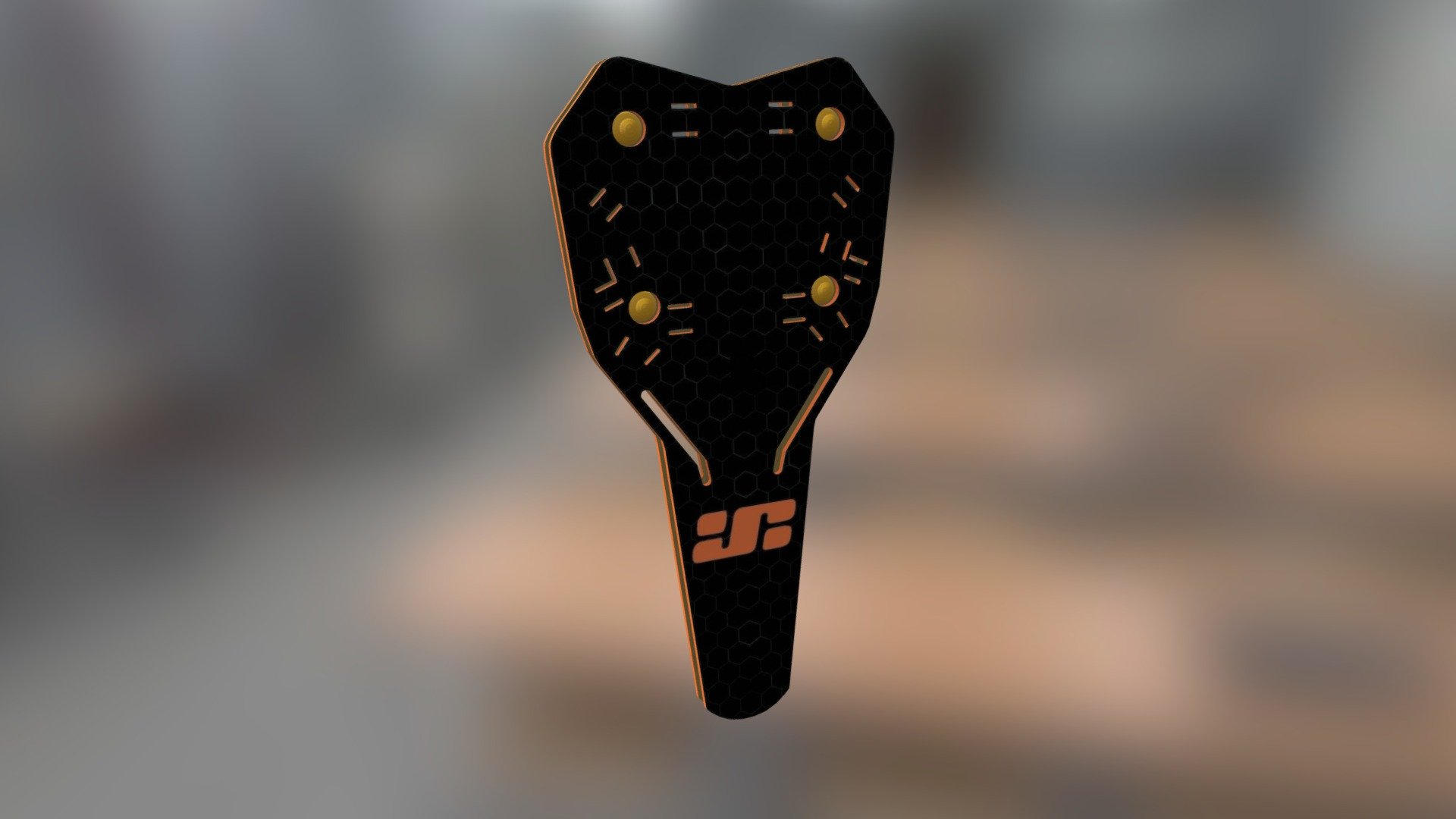 JETBLACK ROCKER PLATE - 3D model by Guiap [c3a316b] - Sketchfab
