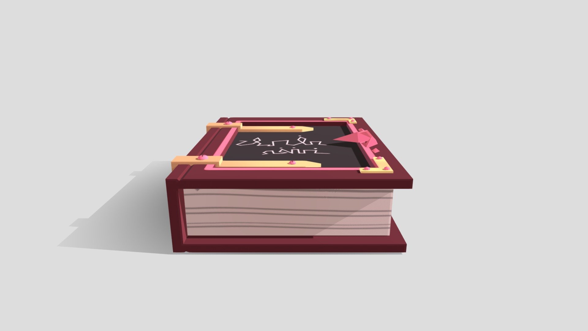 Book 3 - Download Free 3D model by kyuukonneko [c3a50e9] - Sketchfab