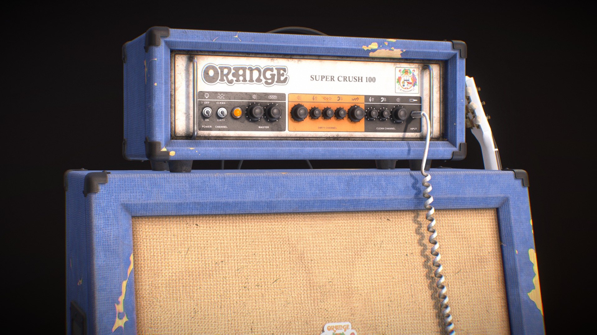 Orange Amps Stack