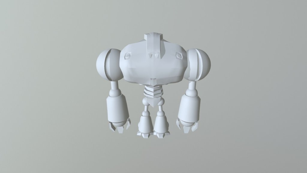 Robot Finished - 3D model by Knight Steele (@Rambolink94) [c3a6163 ...