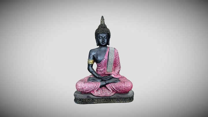 Meditating 3D models - Sketchfab