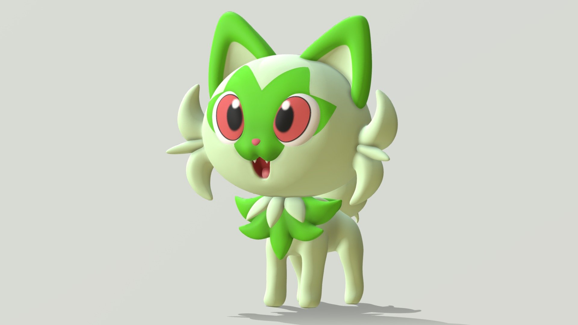 Sprigatito - Download Free 3D model by kishi (@ash.takafumi) [c3a6fb3 ...